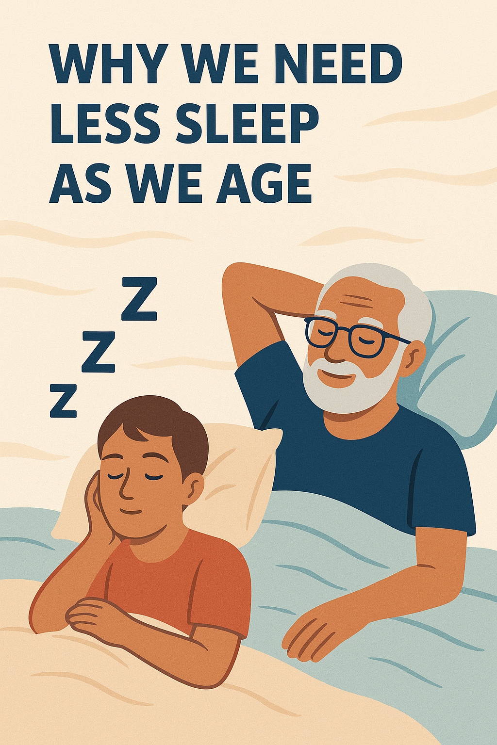 Why We Need Less Deep Sleep as We Age - MYNeuroBalance